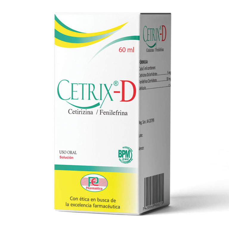 CETRIX®-D JARABE - Pharmaetica